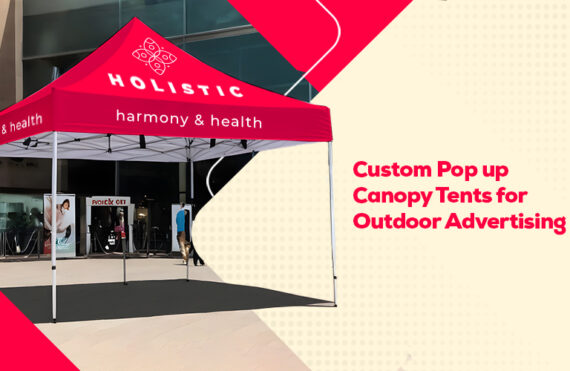 10x10 Pop Up Tent - Custom Printed Commercial Tent - Outdoor Canopy
